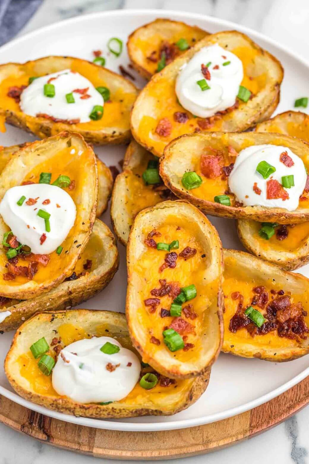 Crispy Loaded Potato Skins: A Comfort Food Classic – Cook With Anna